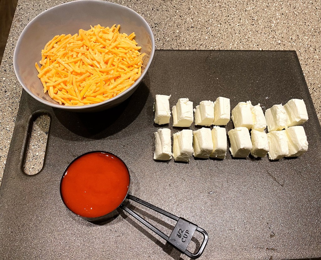Buffalo Jackfruit Dip- Super Bowl Vegetarian Appetizer – S is for Scrappy